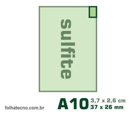 O guia de medidas do papel A1 - A2 - A3 - A4 - A5 e mais - Folha Tecno