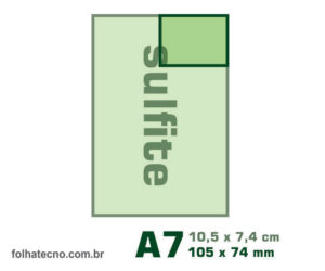 O guia de medidas do papel A1 - A2 - A3 - A4 - A5 e mais - Folha Tecno